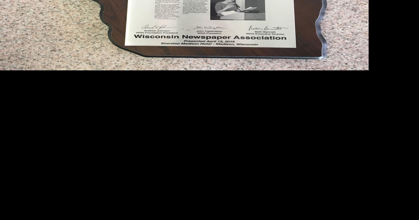 Rajnicek receives first place for best headlines | News | hngnews.com