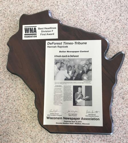 Rajnicek receives first place for best headlines | News | hngnews.com