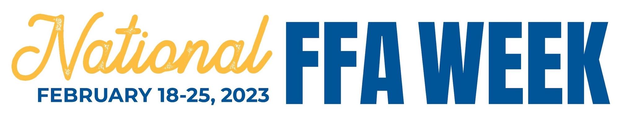 Celebrate tomorrow’s leaders during FFA Week, February 18-25 ...