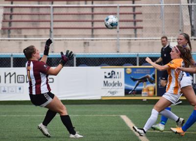 Kailey Adamski competes in Wisconsin Soccer Coaches Association All ...