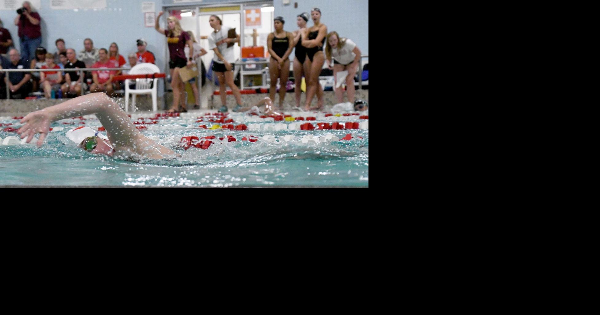 Girls Swimming: Red Hawks open with loss to defending state champs ...