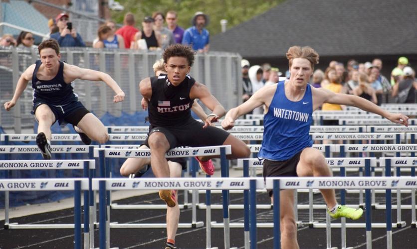 Milton boys finishes third in Badger East Conference track and field ...