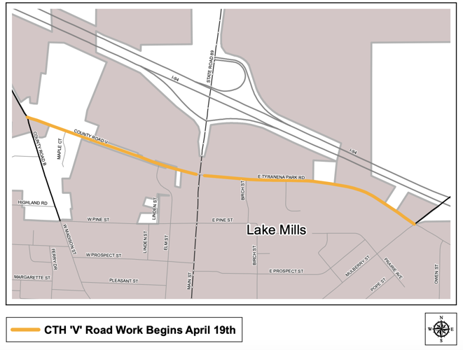 County V work in Lake Mills finished ahead of schedule | News | hngnews.com
