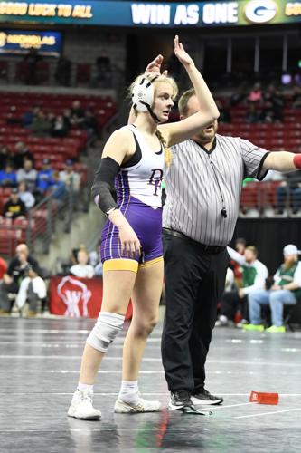 DeForest wrestling: Abigail Harris wins one match at state wrestling ...