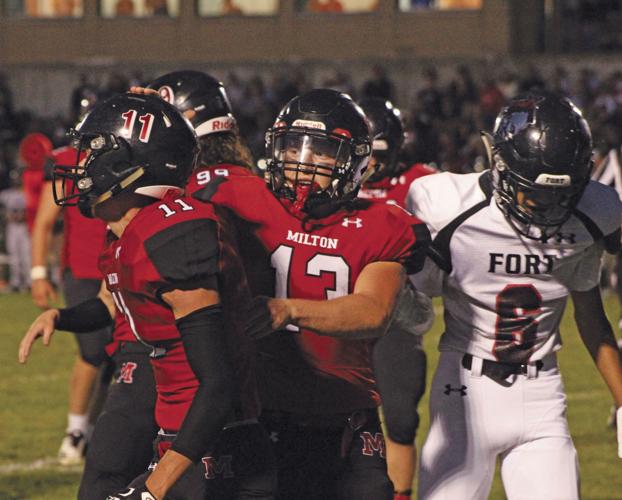 Football: Red Hawks' 'confidence' showing | Milton Courier | hngnews.com