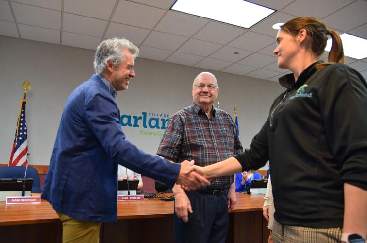 Neidinger, Prill, Leamy sworn in as McFarland village trustees | News ...