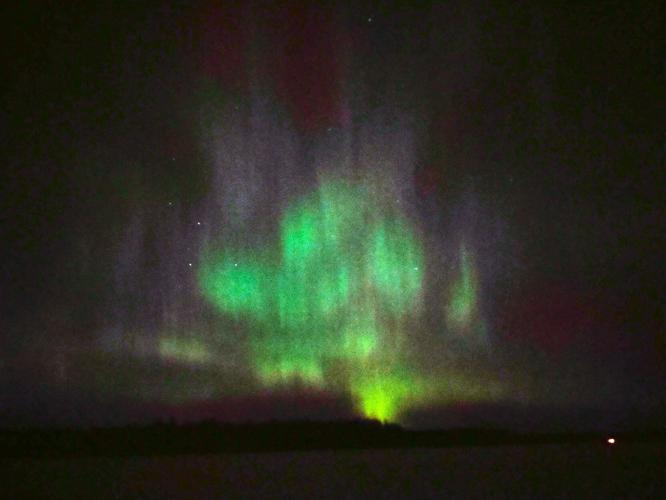 Aurora works its magic in the sky | | hngnews.com