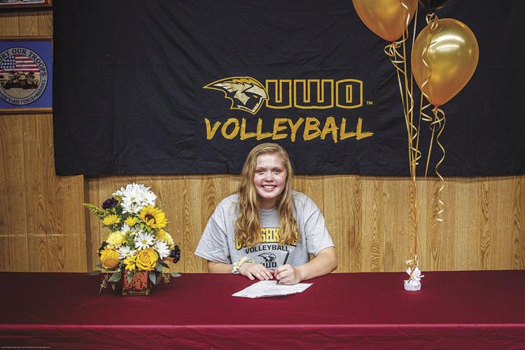 Volleyball: Waterloo's Brooke Mosher and Joslyn Wolff sign National ...