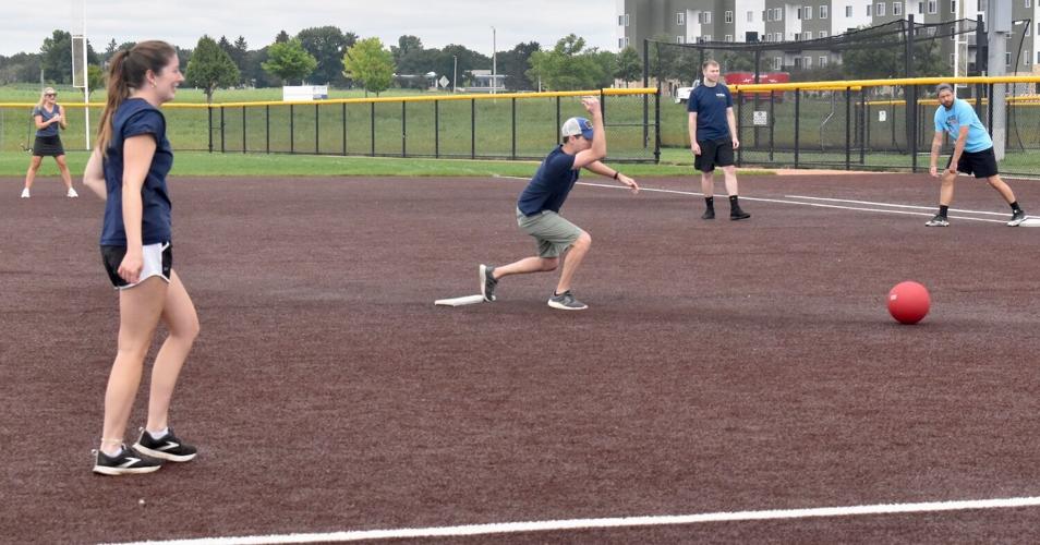 Dozens play kickball for autism fundraiser | Community | hngnews.com