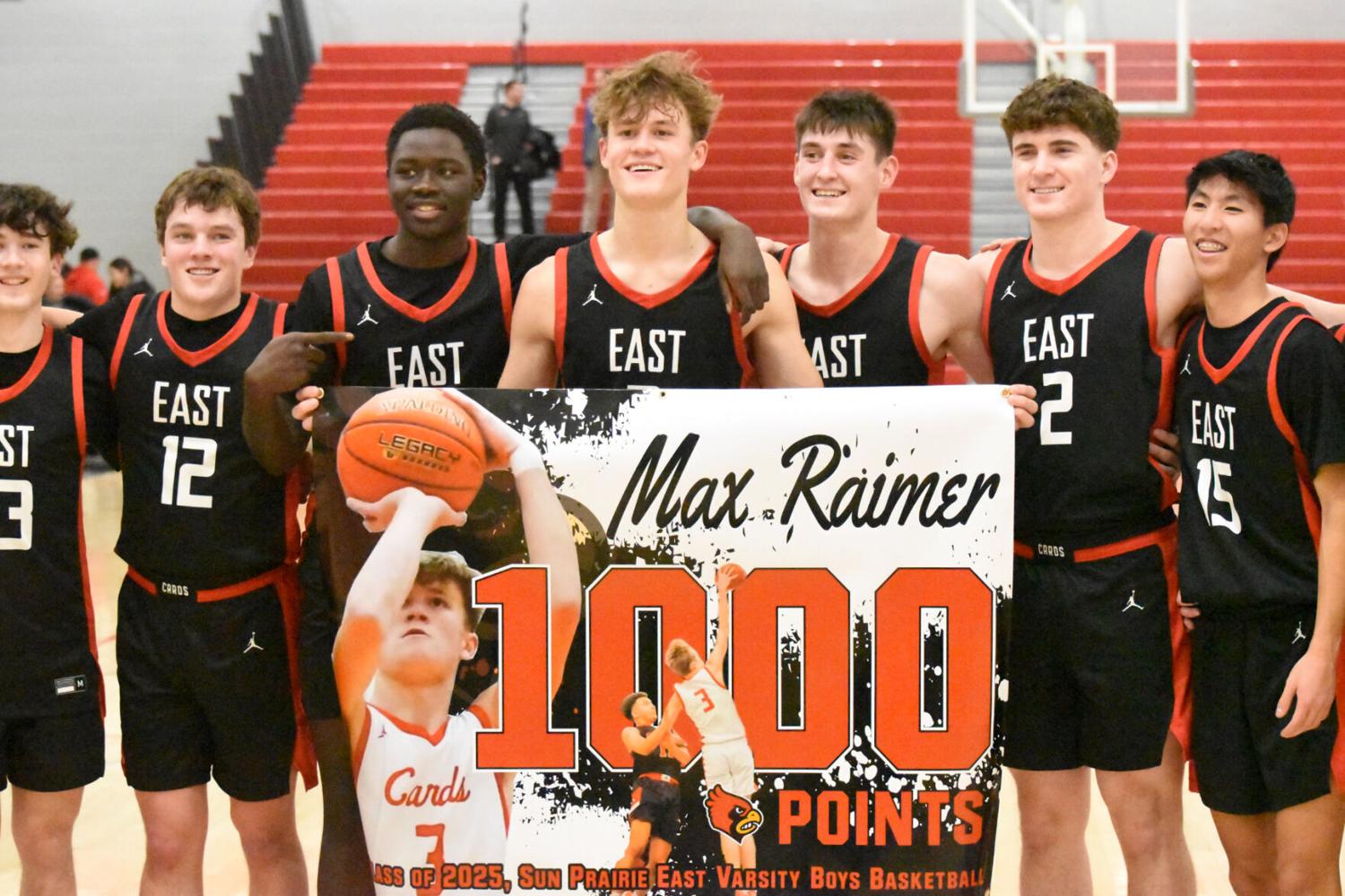 Max Raimer surpasses 1,000 career points as Sun Prairie East bashes La ...
