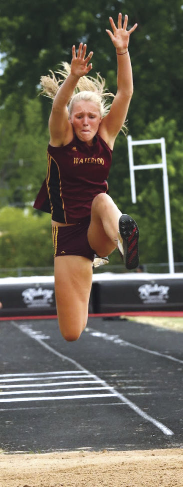 Mosher qualifies for state in triple jump, long jump | Waterloo ...