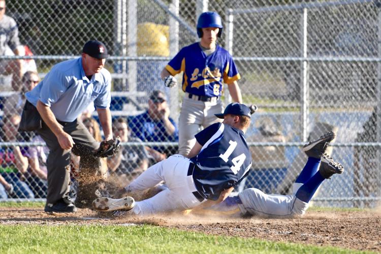 Touch of Home: Riggleman Beats Tag as Lake Mills Ousts Lakeside ...