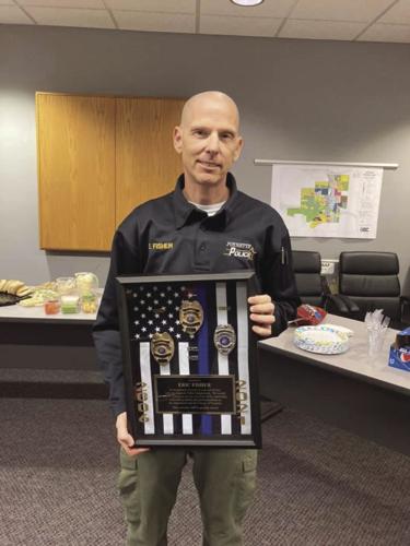 Poynette Police Chief Eric Fisher honored, moving on to New Holstein ...