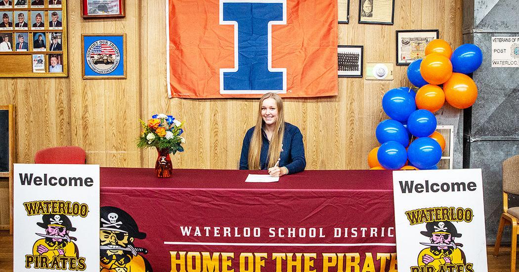 Volleyball: Waterloo's Brooke Mosher and Joslyn Wolff sign National ...