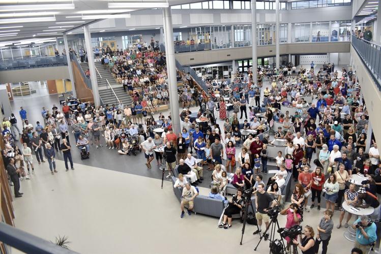 Governor Evers speaks at Sun Prairie West High School dedication ...
