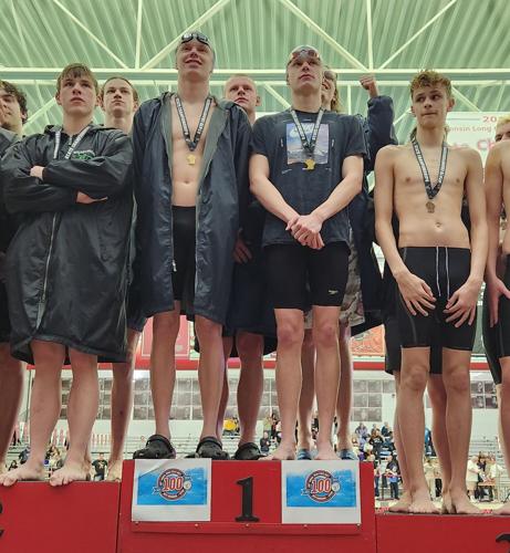 McFarland boys swim breaks two state records, wins seven state titles ...