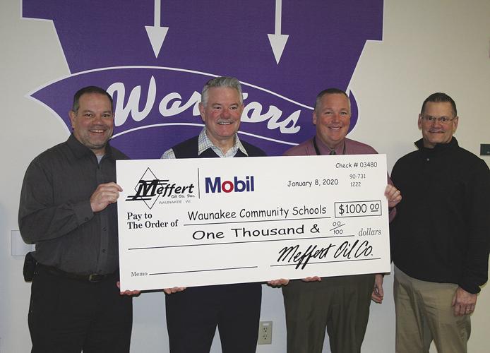 Meffert supports local schools with $5000 in donations | Waunakee ...