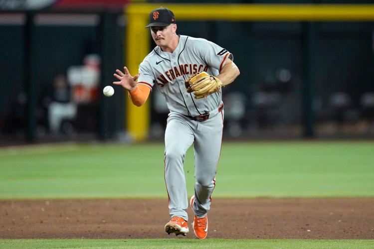Giants third baseman Matt Chapman goes on injured list with abdominal ...