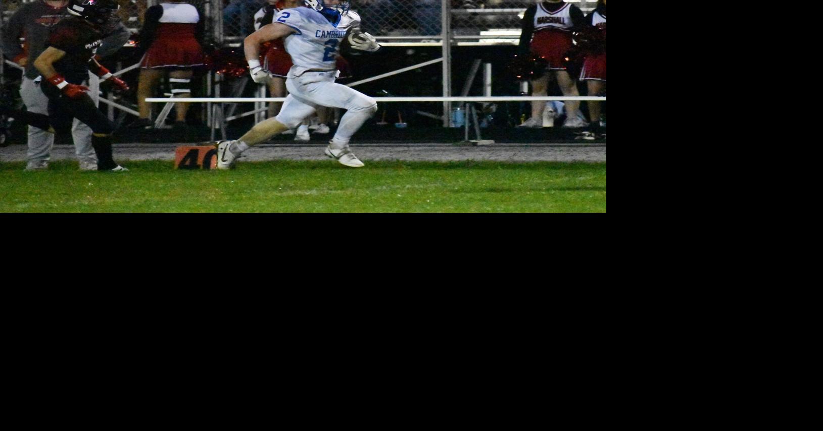 Cambridge football: Matt Buckman, Drew Holzhueter and Kiefer Parish ...