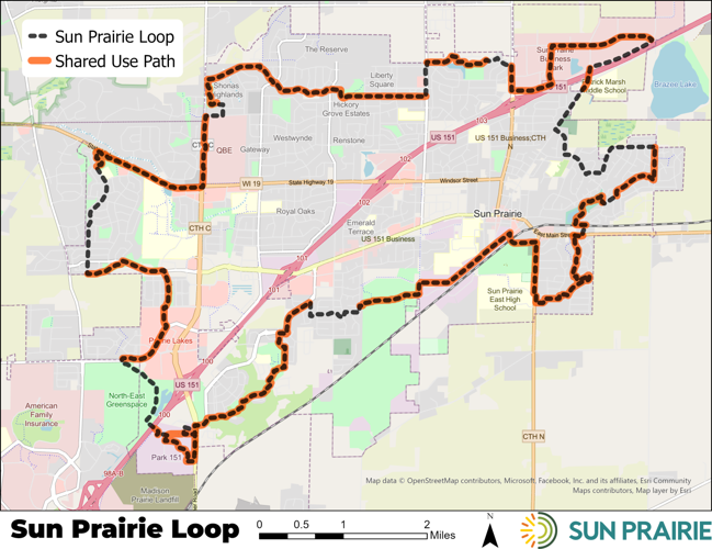 Navigating Sun Prairie by bike will become easier in 2026 | Local News ...