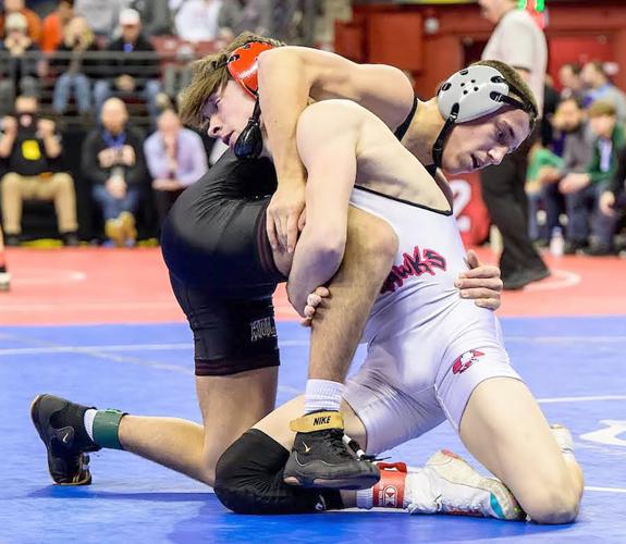 Encore! Milton's Aeoden Sinclair repeats as state wrestling champion ...