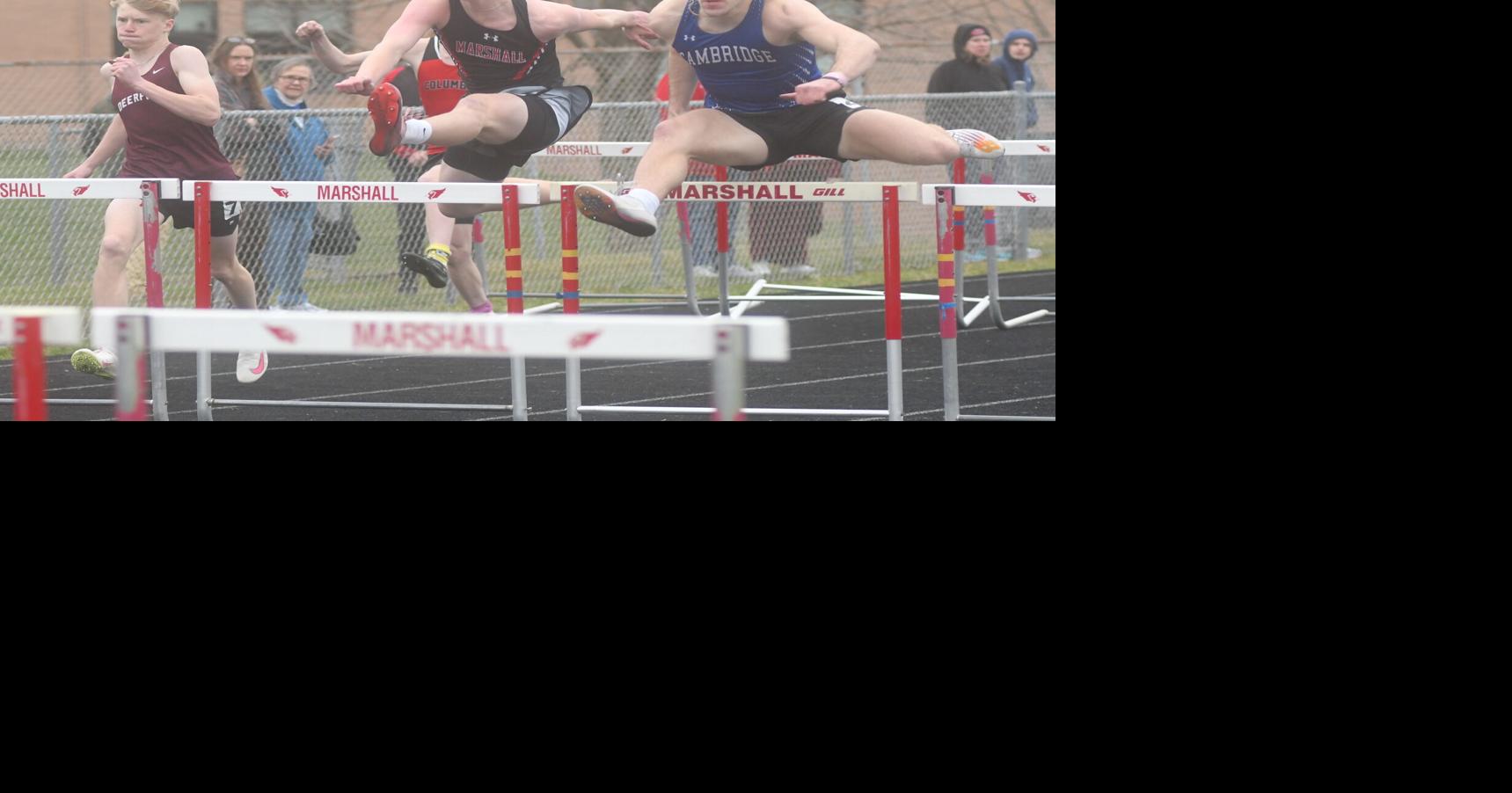 Cambridge track competes in 10 events at state indoor; wins two events ...