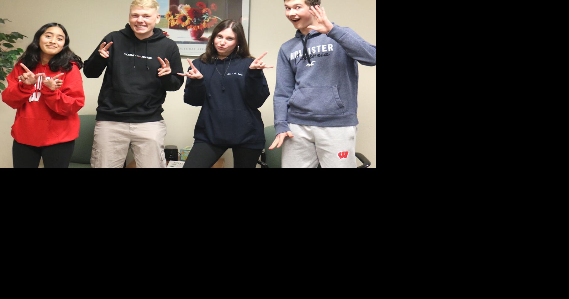 Four exchange students experience life at Waunakee High School | School ...