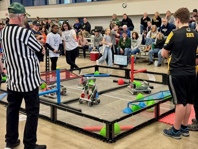 DeForest Robotics Club successful in first Vex IQ VRC Tournament ...