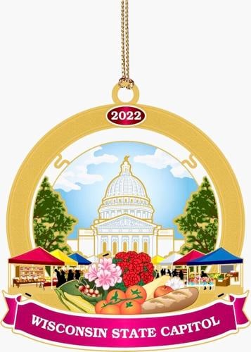 Sun Prairie Flowers selling 2022 State Capitol Ornament | Business ...