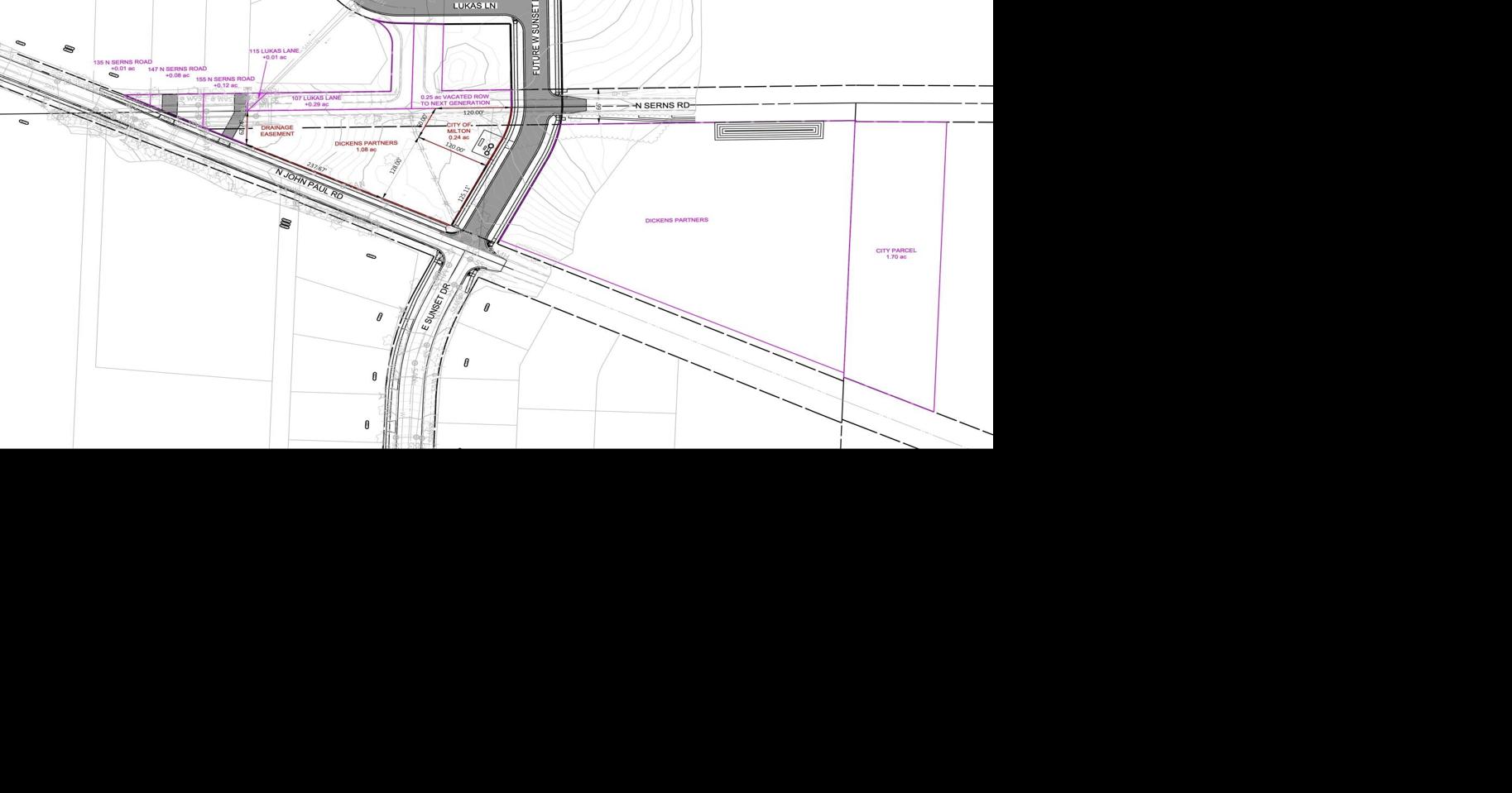 Milton City Hall to host Serns Road, Lukas Lane development info ...
