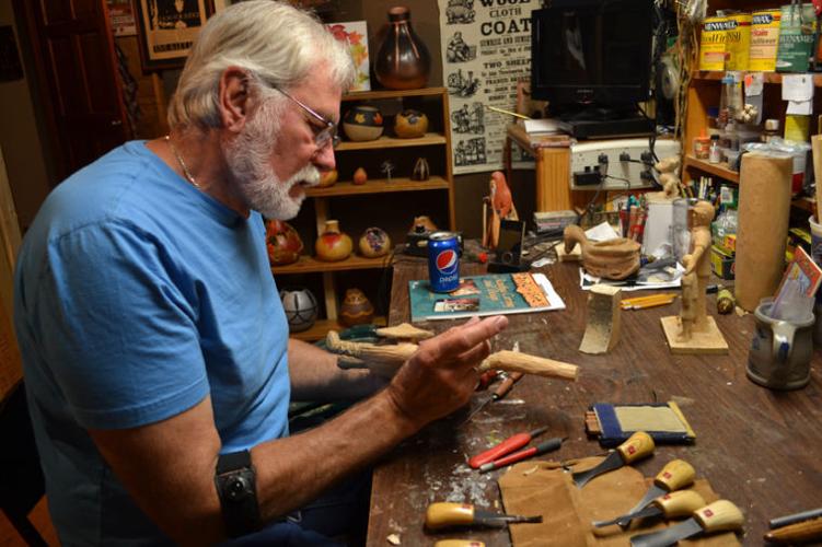 A cut above: Resident shares art of woodcarving | Features | hngnews.com