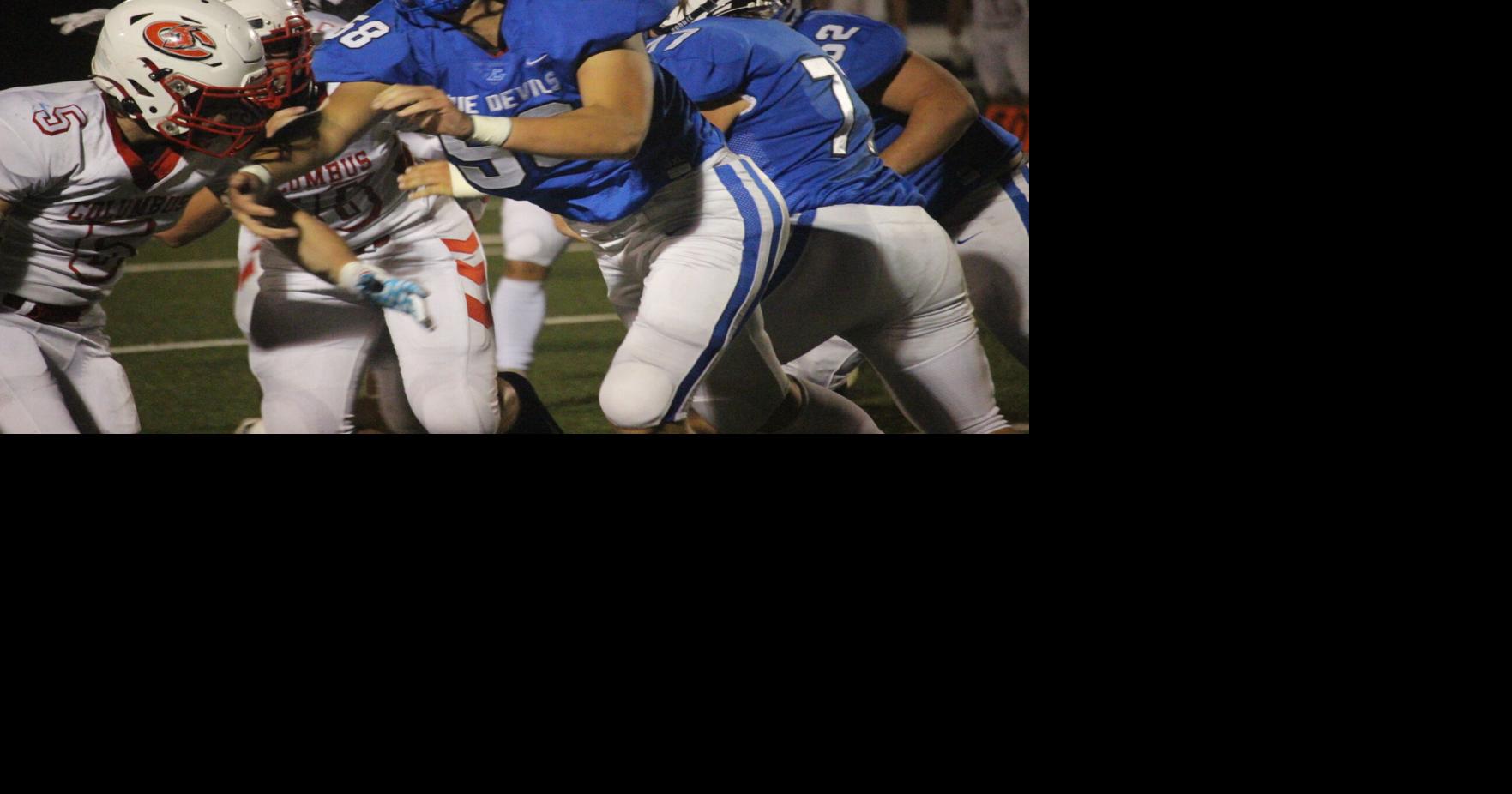 Lodi football: Blue Devils fall to Columbus in key Capitol Conference ...