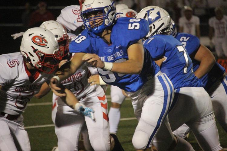 Lodi football: Blue Devils fall to Columbus in key Capitol Conference ...