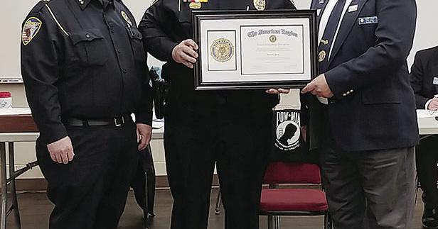American Legion honors DeForest police officer | Government | hngnews.com