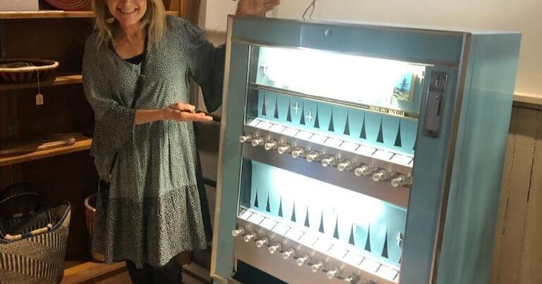 Welcoming a repurposed cigarette vending machine, Artomat, to Lake ...