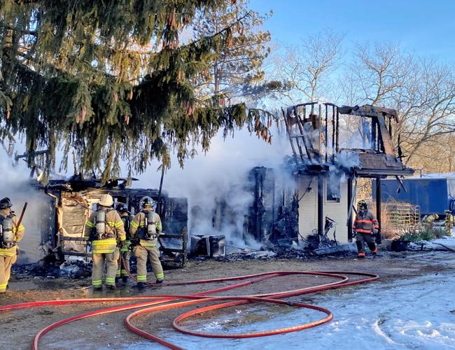 Fire destroys home, kills family dogs in town of Porter | Local ...
