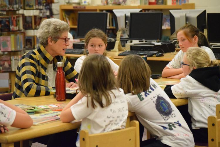 Tia Nelson visits CES | Cambridge News / Deerfield Independent ...