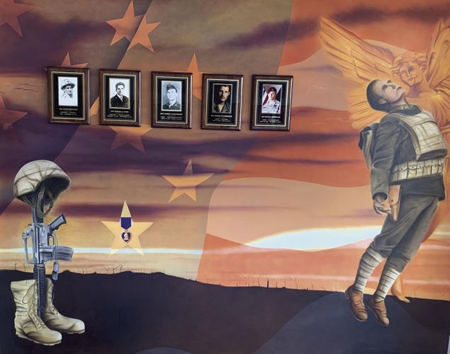 Mural ensures fallen soldiers will not be forgotten | McFarland Thistle ...