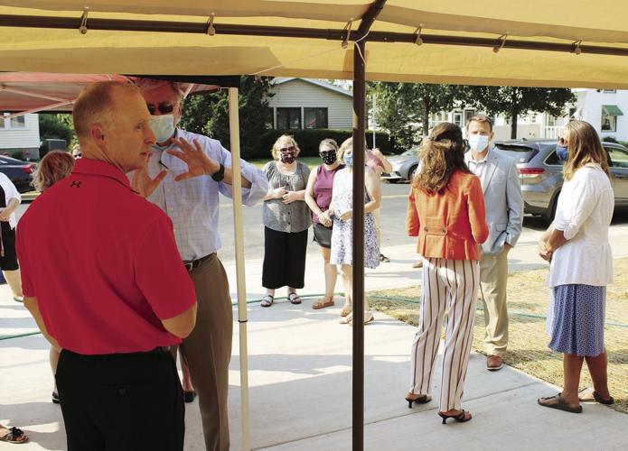 Bishop blesses new Sacred Hearts School addition | News | hngnews.com