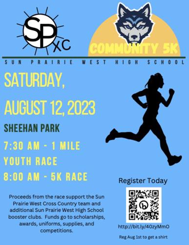 SUN PRAIRIE WEST CROSS COUNTRY COMMUNITY 5K | Sun Prairie Star ...