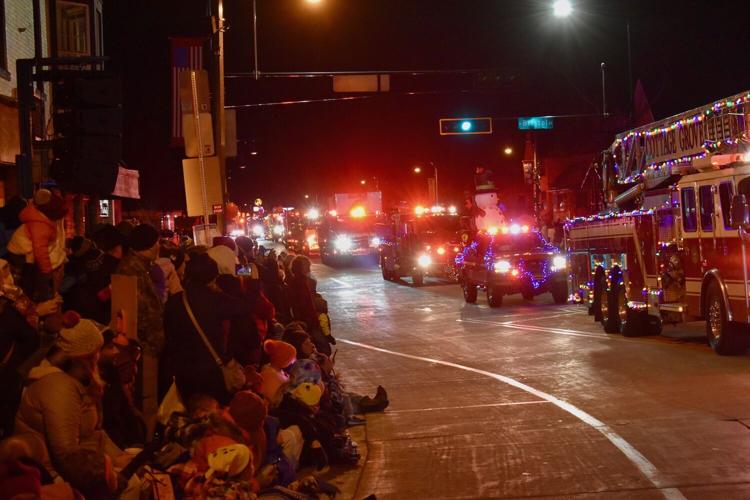 Annual Fire and Lights Holiday Parade brings hundreds together kicking ...