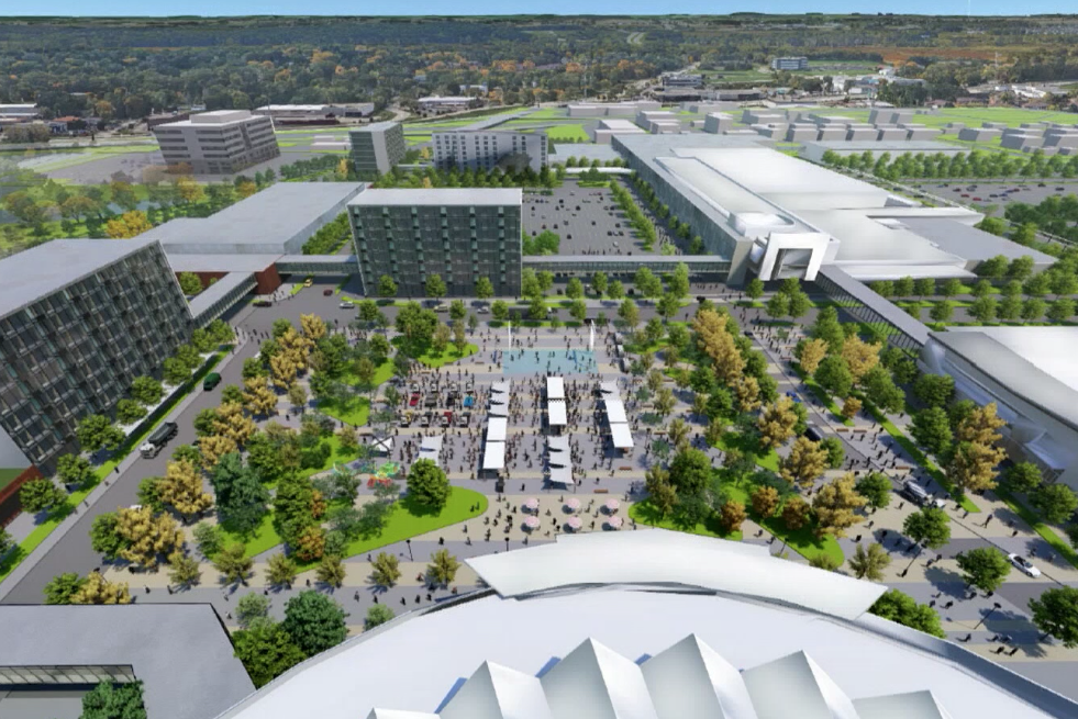 Alliant Energy Center campus plan unveiled, with committee's OK | News ...