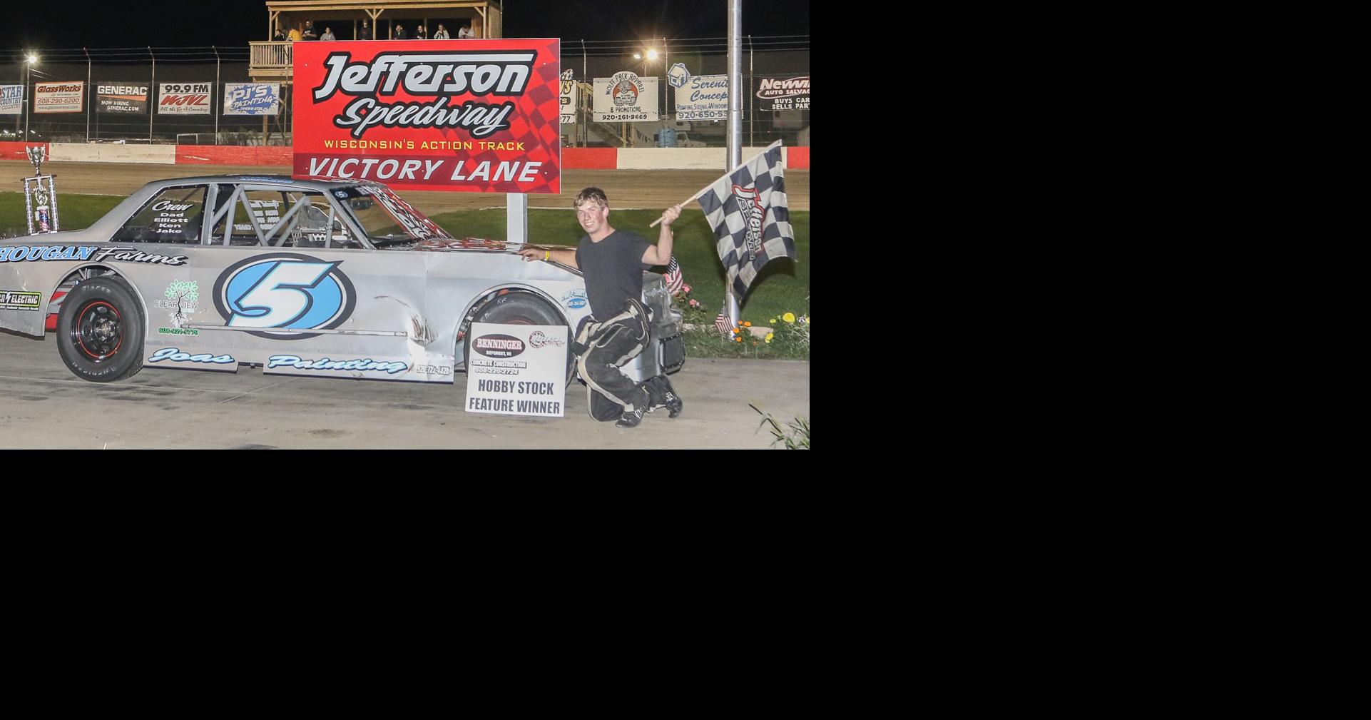 Laney Osborne wins feature race at Jefferson Speedway; Robbie Rucks of ...