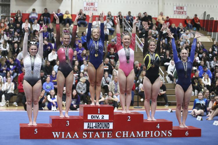 MG state gymnastics: Mya Tweedy medals in two events, Ella Tweedy ...