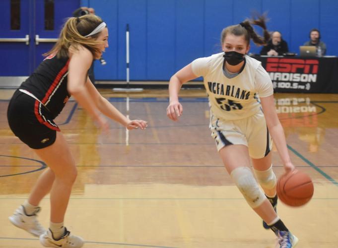 McFarland girls basketball defeats Sauk Prairie before losing to ...