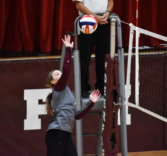 Deerfield volleyball gets first conference win of the year with a ...