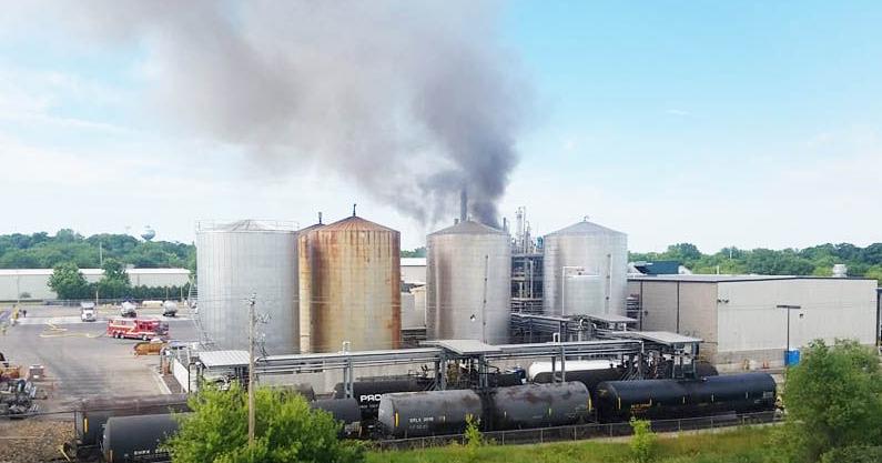 Fire at REG biodiesel plant | DeForest Times | hngnews.com