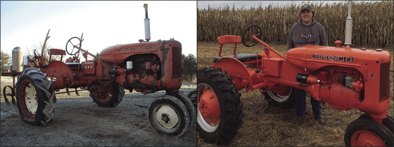 Students complete tractor restoration project | Community | hngnews.com