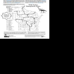DNR 2014 Spring Turkey Zone map | Local | hngnews.com