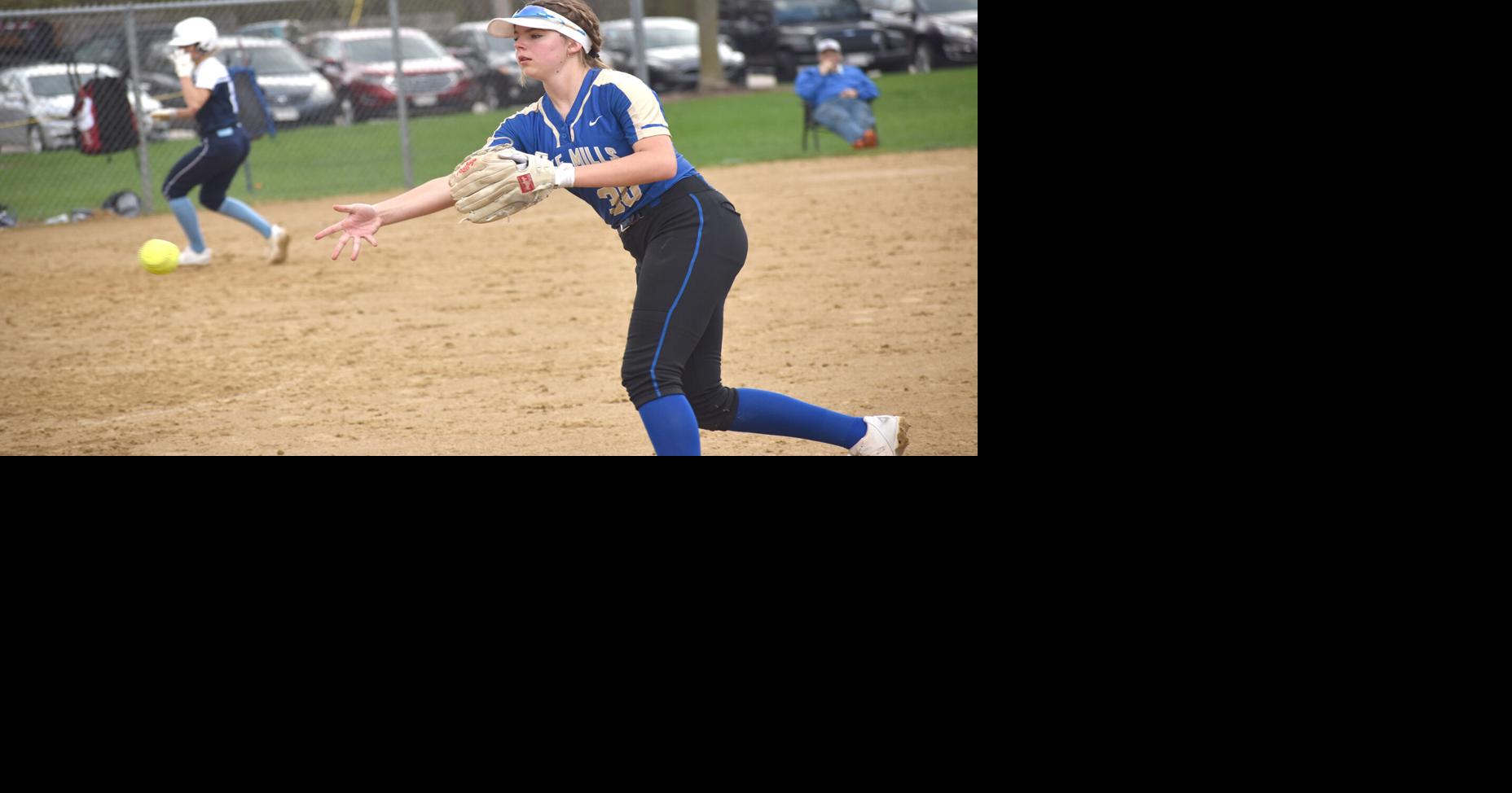 Softball: Lake Mills earns program's 100th victory by topping Lakeside ...